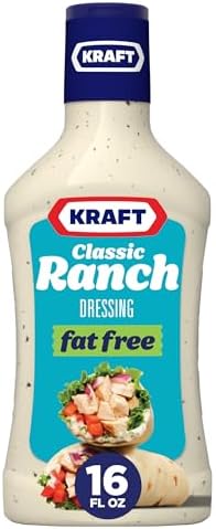 Amazon.com : Kraft Fat Free Classic Ranch Dressing (16 oz Bottle ...
