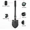 Military Small Folding Camping Shovel, Mini Compact Pickaxe with ...