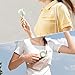 Amazon.com: JISULIFE Handheld Fan, Innovative Hidden Fan Blades Design ...