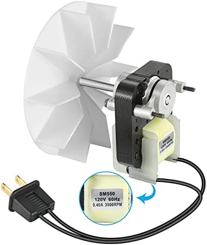 Amazon.com: KITCHEN BASICS 101 Universal Bathroom Exhaust Vent Fan ...