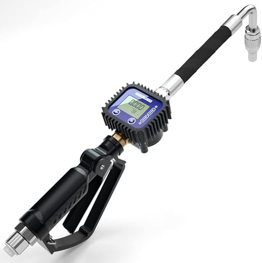 Amazon.com: Air Operated Oil Control Valve Digital Meter Pneumatic Fuel ...