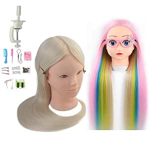 Amazon.com : Cosmetology & Braiding Training Bundle: 24” Blonde Makeup ...