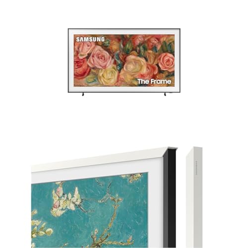 SAMSUNG 4K The Frame 75'' TV with White Bezel | Amazon price tracker ...