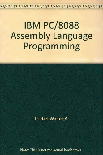 IBM PC/8088 Assembly Language Programming : Amazon.in: Books