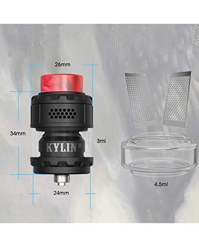 Vandy Vape KYLIN M RTA レビュー｜リキッドが漏れないメッシュコイルタンク！ | VAPE Circuit