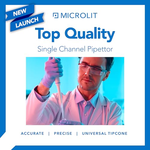 Snapklik.com : MICROLIT - Nero Ergonomic Micropipette, Single Channel ...
