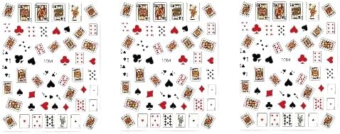Amazon.com: TiMiTiMi 3D Nail Stickers for Pool & Dice Design - Cartoon ...