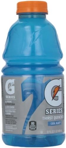 Amazon.com : Gatorade Sports Drink, Cool Blue, 32-Ounce Bottles (Pack ...