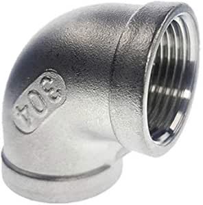 DN8-DN50"Elßоⱳ 90 Degree Angled F/F Stainless Steel SS304 Female ...