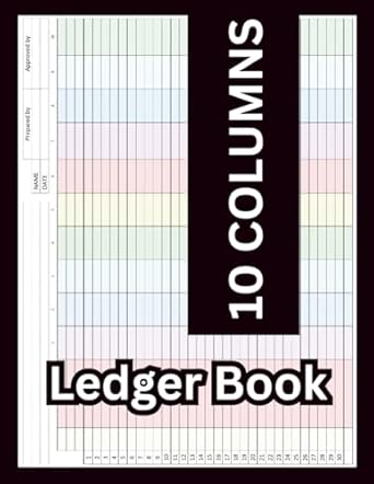 Amazon.com: 10 Column Ledger Book: Bookkeeping for Small Business ...