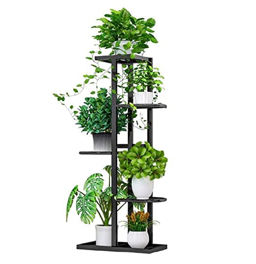Roy Tech Engineers Flower Plant Stand Indoor 5 Tier Metal Plant Stand ...