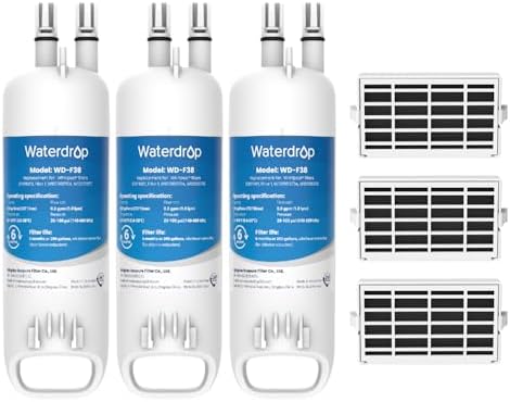 Amazon.com: Waterdrop EDR1RXD1 Refrigerator Water Filter Replacement ...
