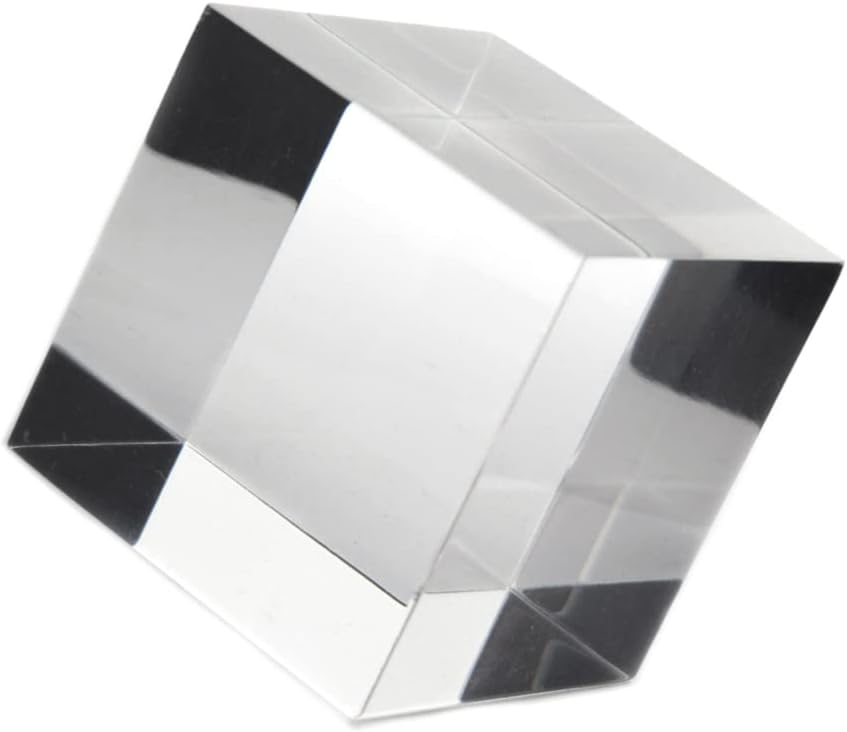 Amazon.com: CMY Cubes The Cube Presence (50mm) - Clear & Transparent ...