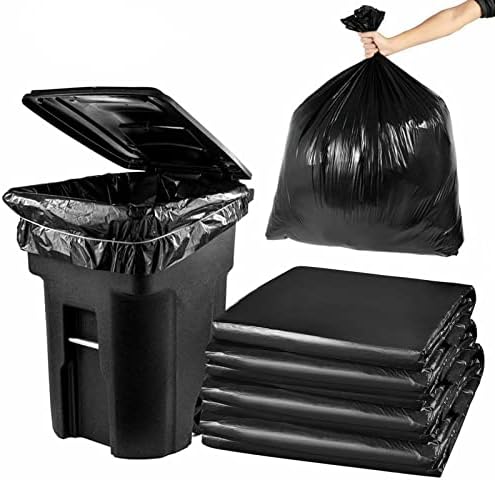 Amazon.com: Hefty Extra Large Black Trash Bags for Curbside Bins, 45 ...