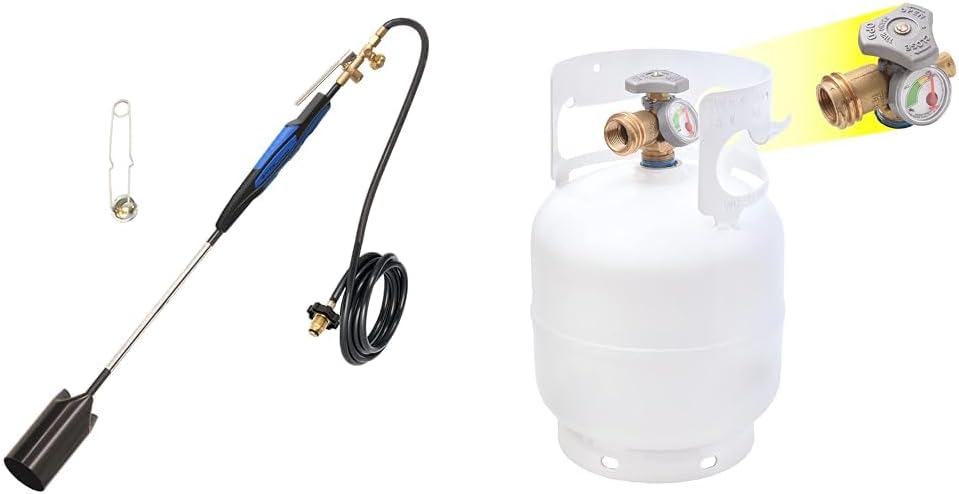Amazon.com : Flame King Propane Torch Kit Heavy Duty Weed Burner ...