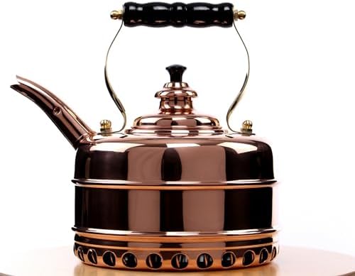 Amazon.com: COPPER CONCEPT Copper Tea Kettle Stovetop, Handmade Copper ...