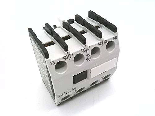 Amazon.com: KLOCKNER MOELLER 22DILM 15 amperios, contacto auxiliar ...
