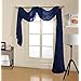 Amazon.com: Decotex Premium Quality Sheer Voile Scarf Valance for Home ...