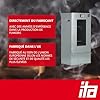 ITA Fumoir Électrique 7000 - Ensemble Smoker avec Chauffage, Table ...