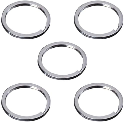 Amazon.com: PAXCOO 200Pcs Split Key Rings Bulk for Keychain and Crafts ...