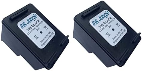 Ink Jungle 305 Black & Colour Ink Cartridge For HP DeskJet 2320 2710 ...