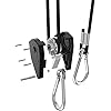 Amazon.com : 2 Pairs 1/8 inch Adjustable Heavy Duty Rope Hanger ...