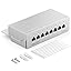 deleyCON CAT6 Patch Panel Correction Panel 8 Ports Desktop and Wall ...
