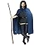 Amazon.com: Renaissance Vintage Cloak with Hood - Medieval Cosplay ...