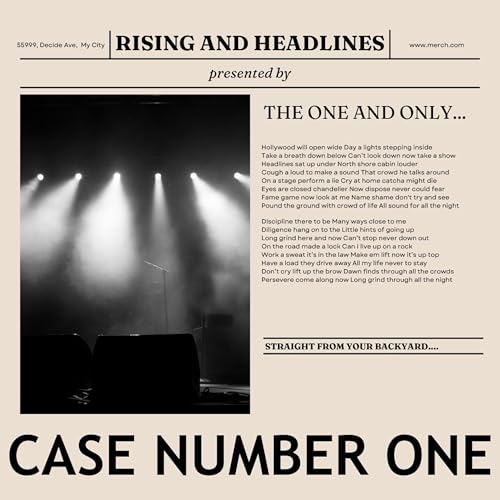 Rising And Headlines de Case Number One no Amazon Music Unlimited