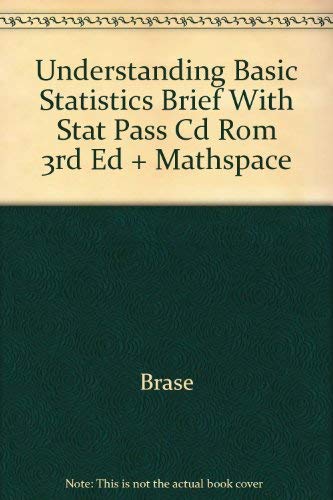 Buy Understanding Basic Statistics Brief With Stat Pass Cd Rom 3rd Ed ...