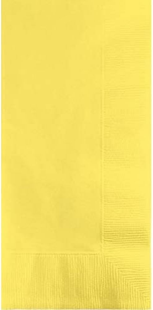 Amazon.com: Mimosa (Light Yellow) Dinner Napkins (3-Ply)(25 Pack ...