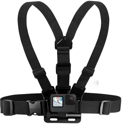 Amazon.com : Sametop Chest Mount Harness Strap Body Mount Chesty ...