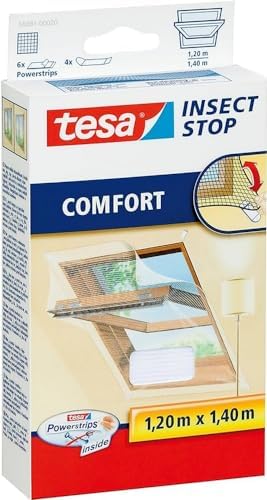 tesa Insect Stop COMFORT Fly Screen for Skylights - Insect Screen for ...