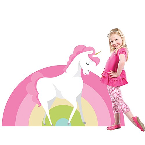 Buy 3 ft. 1 in. Unicorn Standee Standup Photo Booth Prop Background ...