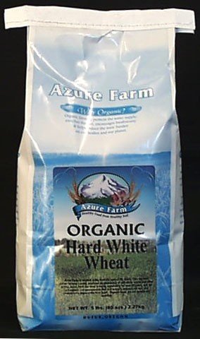 Amazon.com : Azure Farm Hard White Wheat Berries Organic - 5 lbs ...