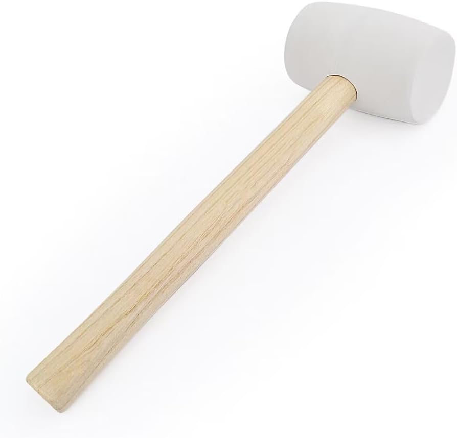 Vaughan 574-32 RM2W Solid Rubber Mallet with 2-1/4-Inch Face Diameter ...
