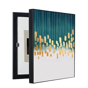 Electrical Panel Cover - Decorative Fuse Box Wall Art for Hallway or ...