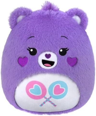 Amazon.com: Squishmallows FuzzAMallow Official 8 inch Care Share Bear ...