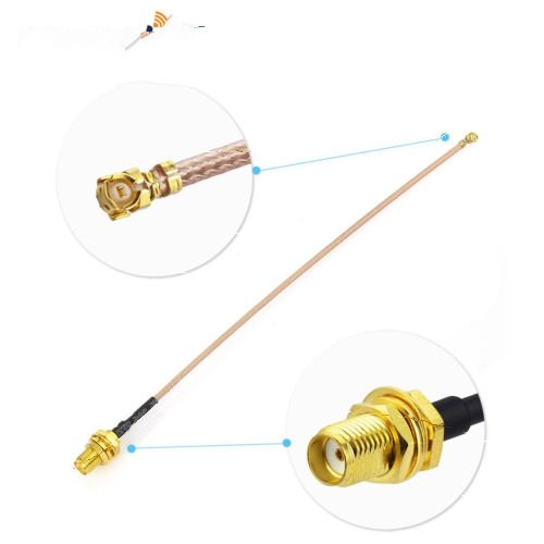 IPX U.FL to RF SMA Jack Female Bulkhead IPEX PCI Pigtail RG178 Jumper Cable 15cm USA Shipping ...