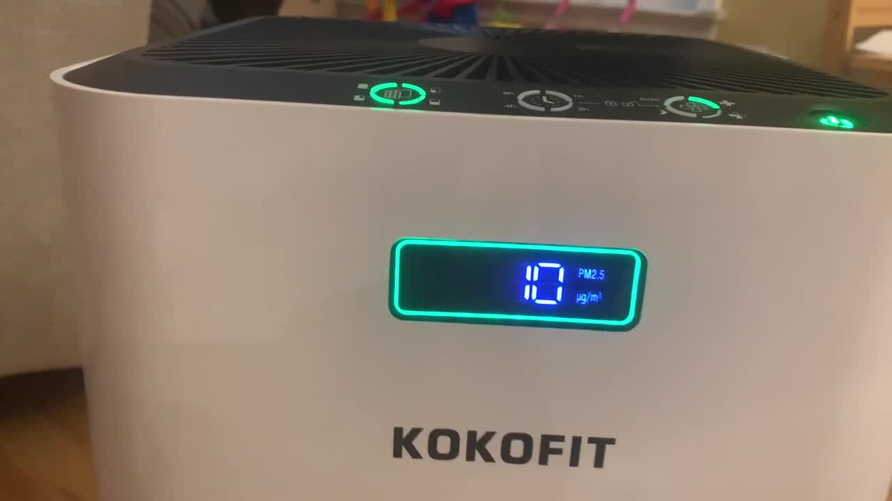 Watch Functions of Kokofit Air purifier on Amazon Live