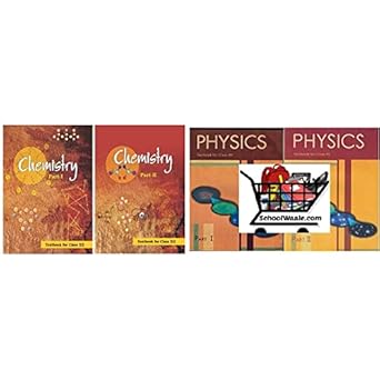 NCERT Chemistry Textbook for Class 12 - Part 1 & 2 - 12085 & 12086 (Set ...