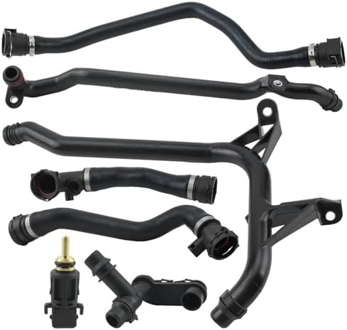 Amazon.com: MOTOALL New Radiator Heater Coolant Water Hose Expansion ...