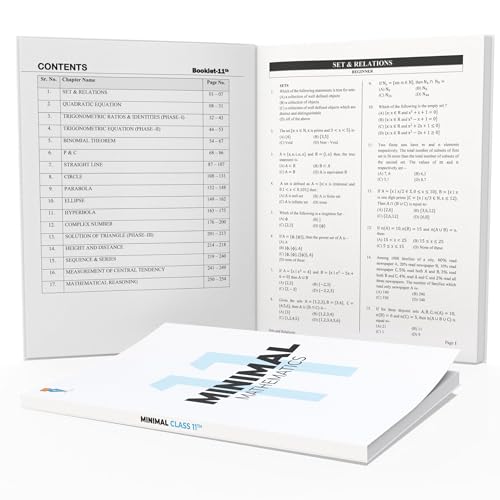 Minimal Mathematics Class 11 by Gavesh Bhardwaj (GB Sir) | Complete ...