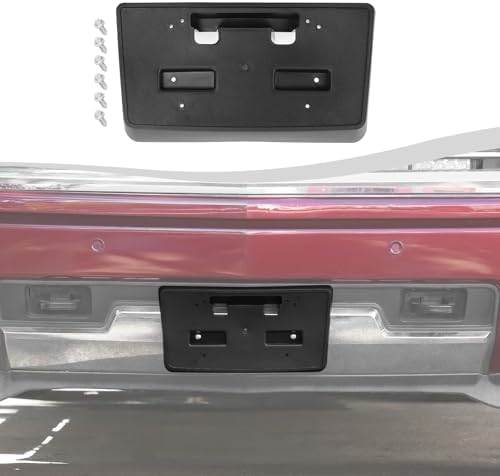 Amazon.com: SQQP Front License Plate Holder Fit for Chevy Silverado ...