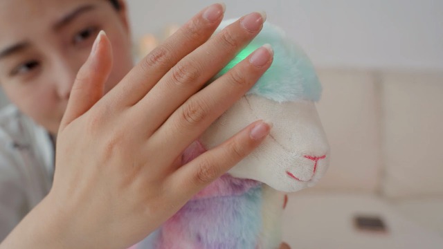 Watch llama plush toy on Amazon Live
