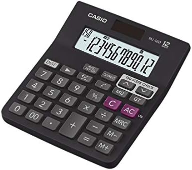 Casio DJ-120D 150 Steps Check and Correct Desktop Calculator with ...
