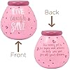 Pot of Dreams Money Box Live Laugh Save Hand Painted & Handcrafted Save ...