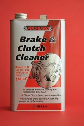 Polygard 5 Litre Liquid Brake and clutch Cleaner heavy duty : Amazon.co ...