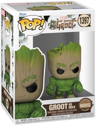 Funko Pop! Marvel: 85th Anniversary - We are Groot, Groot as Captain ...