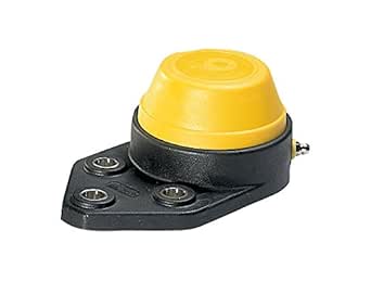 System Plast UCFBZ204-20M-CEC Flange Bracket Bearing, Black Polyamide ...